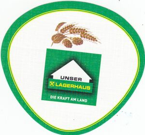 Drink Label: Villacher Unser Lagerhaus (Brauerei Villach, AustriaCol:AT ...