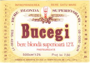 Drink Label: Bucegi (Bere Satu Mare, RomaniaCol:RO-BEER-001218