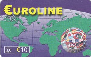 Tarjeta Telefónica: €uroline - World map (10€) (Remote Memory Germany ...