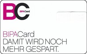 Functional Card: Bipa Card (Pharmacies and Drugstores, Austria(Bipa ...