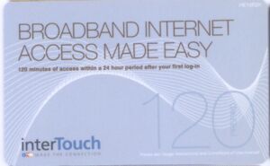 Functional Card: InterTouch Broadband Internet (Internet Access ...