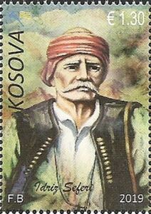 Stamp: Idriz Seferi (Kosovo) (Historic Kosovar Patriots) Mi:KO 458,Yt ...