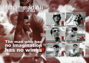 Stamp: Muhammad Ali (Micronesia, Federated States of(Muhammad Ali) Mi ...