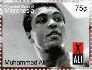 Stamp: Muhammad Ali (Micronesia, Federated States of(Muhammad Ali) Mi ...