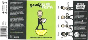 Etiqueta de Bebida: Samba de Festa Albert (Cerveza artesana La Vella ...