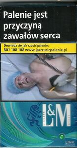 Cigarette Pack: L&M Link Forward (PolandCol:PL-CT-0282