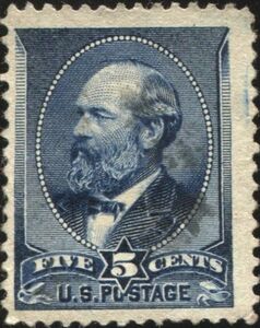 Stamp: James A. Garfield (1831-1881), 20th President of the U.S.A ...