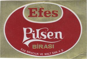 Drink Label: Efes Pilsen Birasi (Ege Biracılık ve Malt San.A.Ş ...