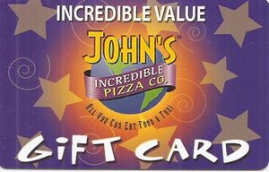 Gift Card: Incredible Value (Restaurants, United States of America(John ...