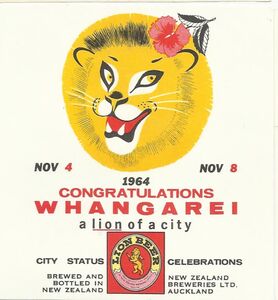Drink Label: Lion beer (New Zealand Breweries Ltd., New ZealandCol:NZ ...
