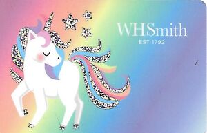 Gift Card: Unicorn (WHSmith, United Kingdom of Great Britain & Northern ...