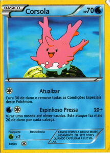 Game Card: Corsola (Pokémon(Básico) Col:PKM-UNK-001