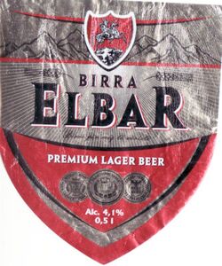 Drink Label: Birra Elbar (Birra Alfa, AlbaniaCol:AL-BEER-000060