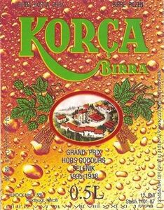 Drink Label: Birra Korca (Beer Korca SH.P.K, AlbaniaCol:AL-BEER-000097
