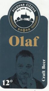 Drink Label: Olaf (Pivovar Čížová Olaf, Czech RepublicCol:CZ-BEER-045807