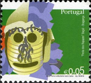 Stamp: Portuguese Masks (Portugal(Masks of Portugal) Mi:PT 3067,Sn:PT ...