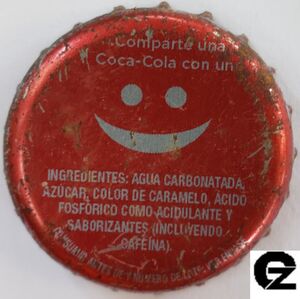 Bottle Cap: Coca-Cola (Coca-Cola Femsa de Costa Rica S.A, Costa RicaCol ...