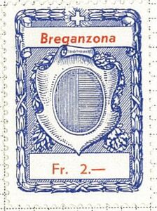 Stamp: Breganzona (Switzerland: Revenue Stamps(Revenue - Breganzona ...