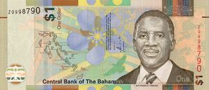 Banknote: 1 Dollar (Bahamas(2016-2021 "CRISP Evolution" (Act 2000)) Wor ...