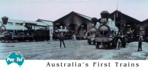 Phonecard: Australia's First Trains (Folders, Covers, User Guides ...