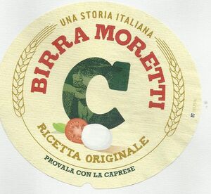 Drink Label: Birra Moretti ricetta originale (Birra Moretti, ItalyCol ...