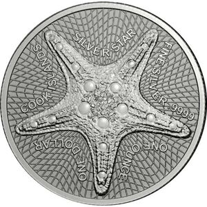 Coin: 1 Dollar (Silver Star) (Cook Islands(2019~Today - Bullion Star)
