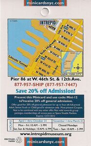 Functional Card: Intrepid - Attraction/Museum (Advertising and ...