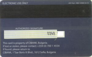 Tarjeta de Banco: CiBank Visa Electron PayWave Bubbles - 04-16 (Cibank ...