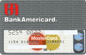 Bank Card: Bank of America MC (Bank of America, United States of ...