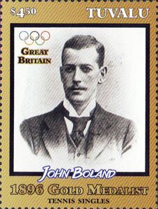 Stamp: John Boland (Tuvalu(Olympic Champions) Mi:TV 2200