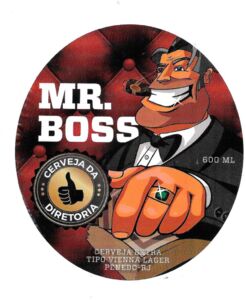 Drink Label: Mr. Boss (Casa do Fritz de Penedo Ltda, BrazilCol:BR-BEER ...