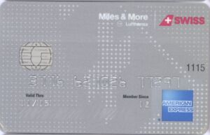 Bank Card: Swiss American Express Miles and More Lufthansa (Credit ...
