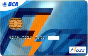 Tarjeta de Banco: BCA Flazz (Bank Central Asia, IndonesiaCol:ID-GM-0090