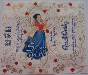 Chocolate Wrapper: Snow White candy (Grand Candy LLC, ArmeniaCol:AM-00006