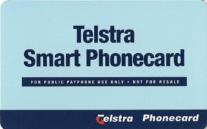 Phonecard: Telstra Smart Phonecard - Replacement Card (Telstra ...
