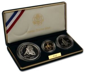 Coin: Various Dollars (Proof set 1995 - Civil War Battlefield) (United ...