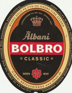 Drink Label: Albani classic (Albani Bryggerierne A/S, DenmarkCol:DK ...