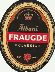 Drink Label: Albani classic (Albani Bryggerierne A/S, DenmarkCol:DK-BEER-000269