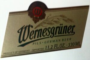 Drink Label: Wernesgrüner Pils (Wernesgrüner Brauerei GmbH, Germany ...