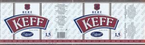 Drink Label: Keff (Bere Unitanc, MoldovaCol:MD-BEER-000299