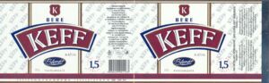 Drink Label: Keff (Bere Unitanc, MoldovaCol:MD-BEER-000300
