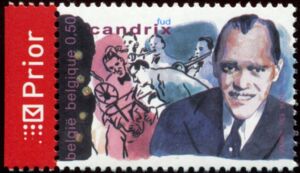 Stamp: Fud Candrix (Belgium(Belgian Jazz) Mi:BE 3334,Sn:BE 2022,Yt:BE ...