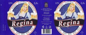 Drink Label: Regina (Arcasul S.A., MoldovaCol:MD-BEER-000358