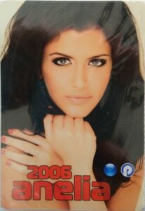 Calendario de Bolsillo: Anelia (Bulgaria(Pop folk Payner) Col:BUL-2006-Singer-001.27