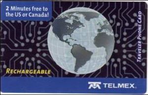 Tarjeta Telefónica: Traveler phone card (Remote Memory Mexico, México ...