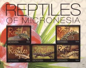 Stamp: Reptiles (Micronesia, Federated States of(Reptiles) Mi:FM 2236 ...