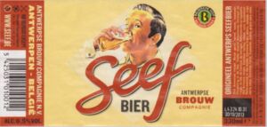 Drink Label: Seef Bier (Brouwerij Roman, Belgium) Col:BE-BEER-001352
