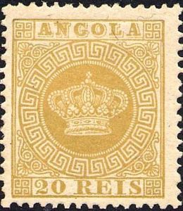 Stamp: Crown (Angola(Crown) Mi:AO 3IAx,Sn:AO 3,Yt:AO 3 (A),Sg:AO 9,Afi:AO 3