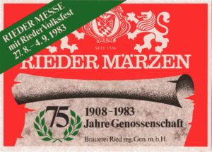 Drink Label: Rieder Märzen (Brauerei Ried, AustriaCol:AT-BEER-006336