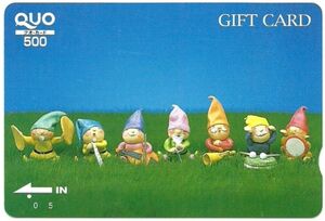 Gift Card: Elves (QUO Cards, Japan(Comic) Col:JP-QUO-Comic-038
